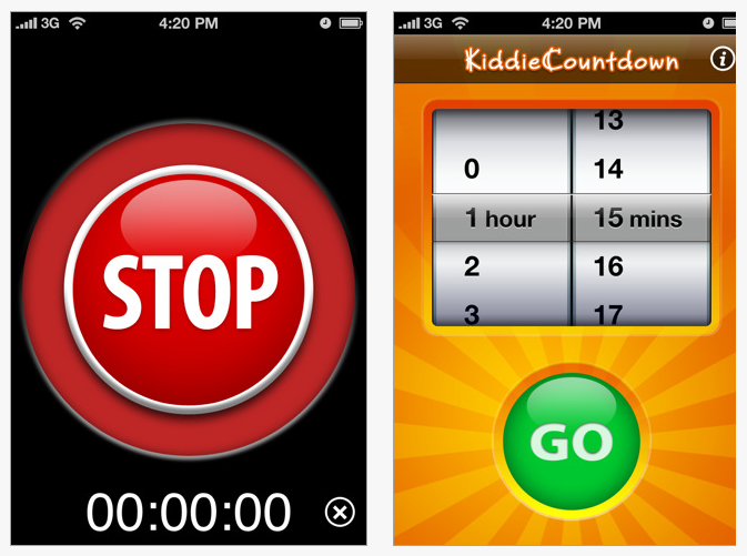 Kiddie Countdown Activity Timer App | OT's with Apps & Technology