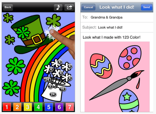 123 Color HD: Talking Coloring Book – Just Another Coloring Book App ...