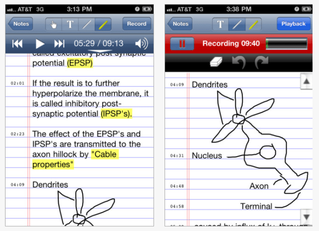 AudioNote Notepad – Voice Recorder App on Sale | OT's with Apps ...