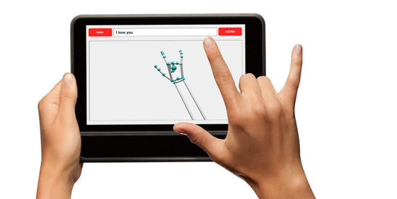 Sign Language Recognition for a Tablet | OT's with Apps & Technology