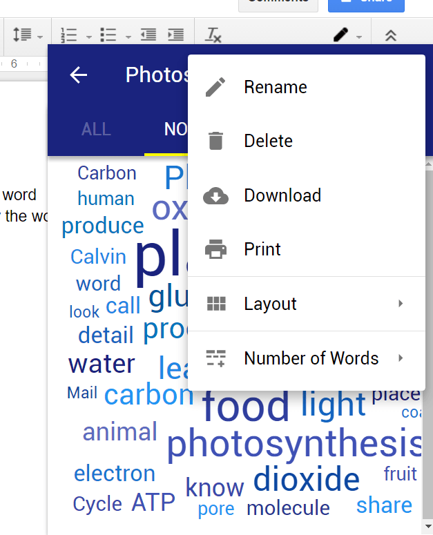 Word Bank for Google Chrome | OT's with Apps & Technology