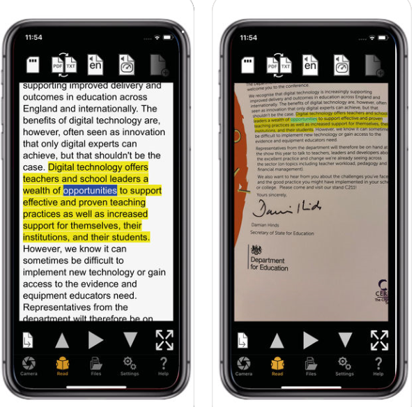 KNFB Reader App on Sale | OT's with Apps & Technology