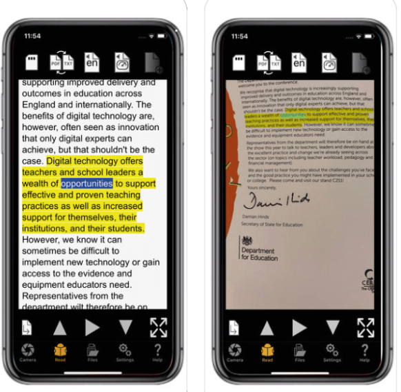 KNFB Reader App on Sale | OT's with Apps & Technology